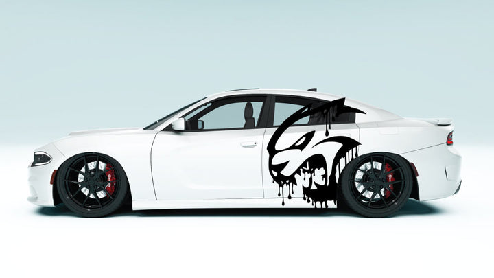 Custom Dodge Charger Decals USA | Racing Stripes & Side Graphics ...